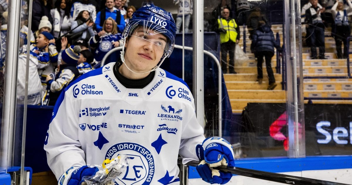 Andro Kaderli blir kvar i Leksands IF - SHL