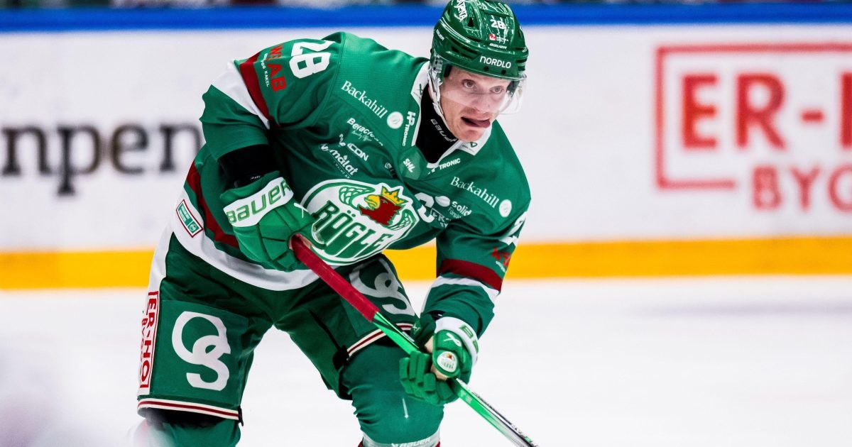 Rögle-lagkaptenen Anton Bengtsson på skadelistan - SHL
