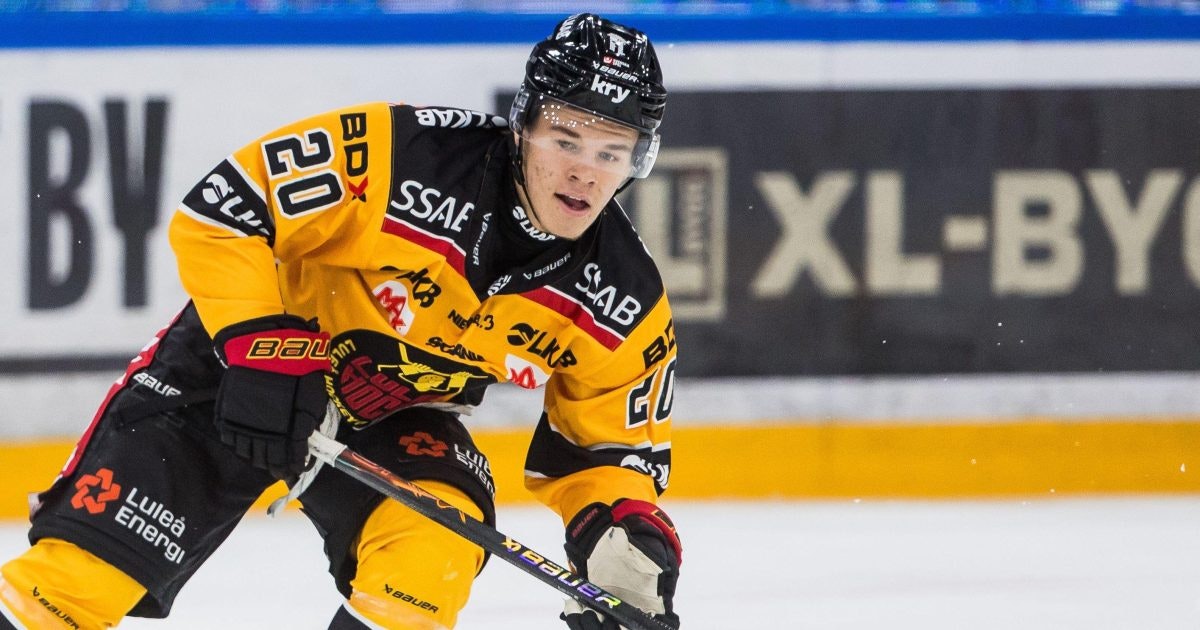 Casper Juustovaara klar för Luleå till och med 2027/2028 - SHL
