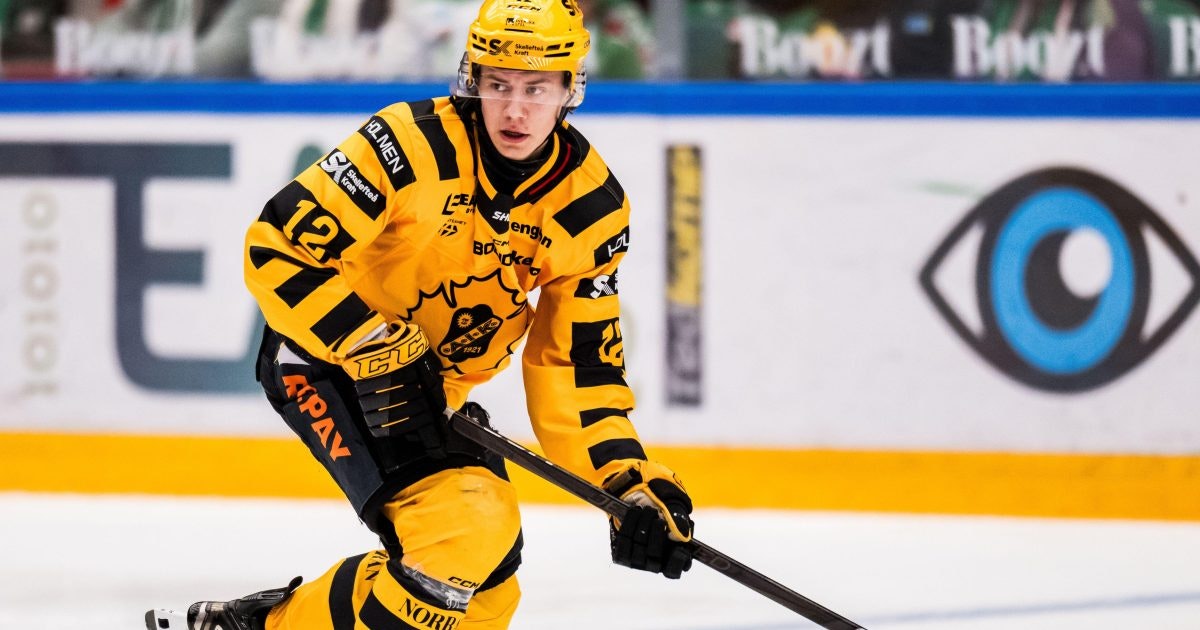 Valter Lindberg kvar i Skellefteå till 2027/2028 - SHL